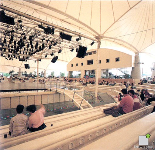 Palenque escenario y gradas – verdeden